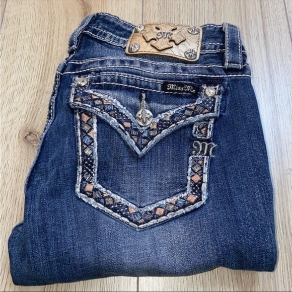 Miss Me | Jeans | Miss Me Signature Cuffed Capri Cropped Crop Blue ...